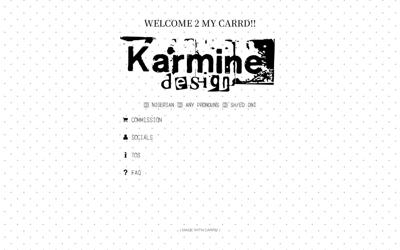 karmines carrd